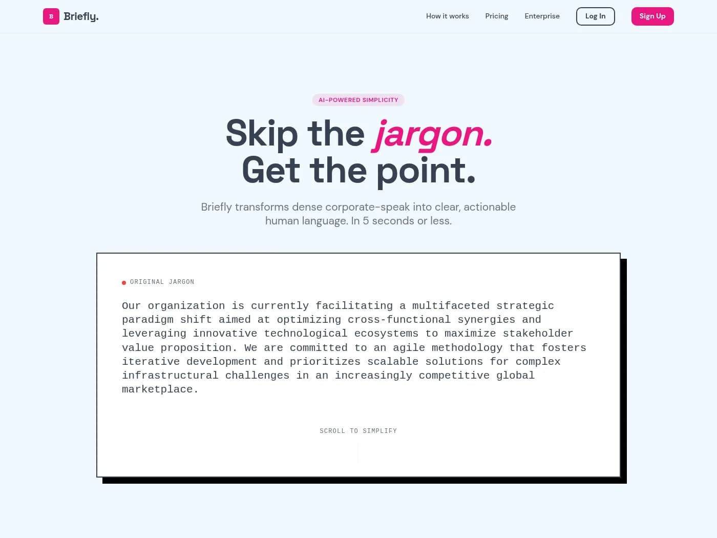 AI Demo Landing Page