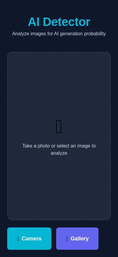 AI Detector Camera