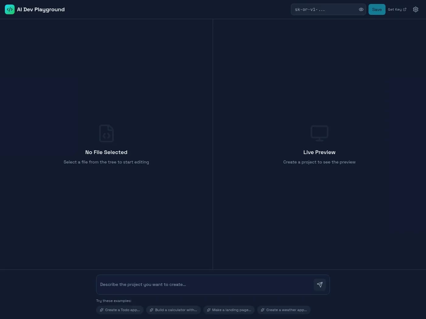 AI Dev Playground