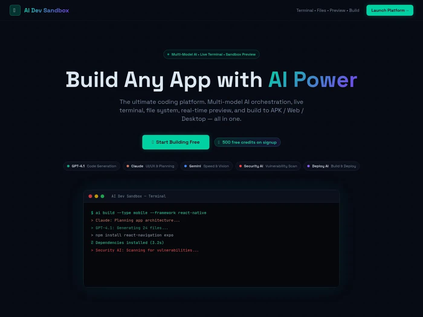 AI Dev Sandbox