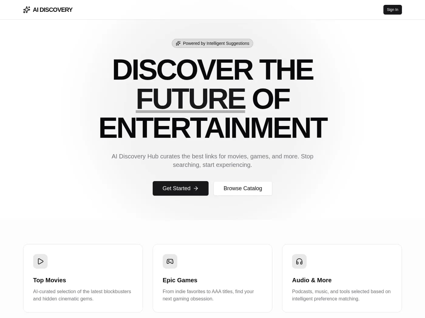 AI Discovery Hub