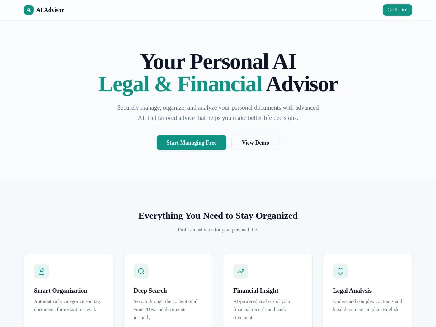 AI Document Advisor