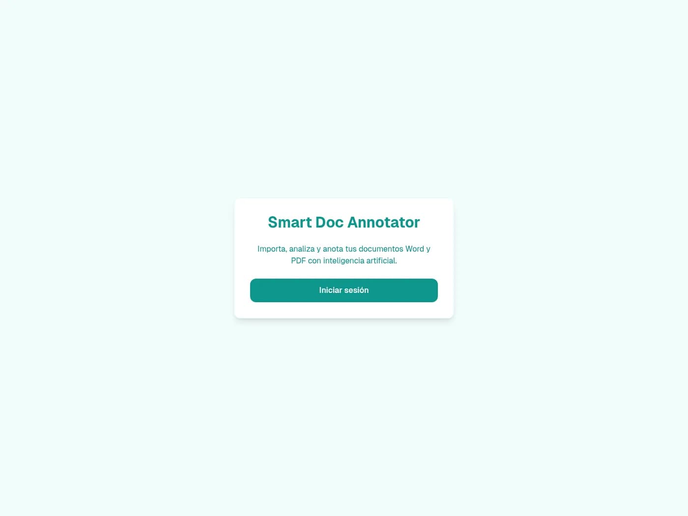 Smart Document Annotator
