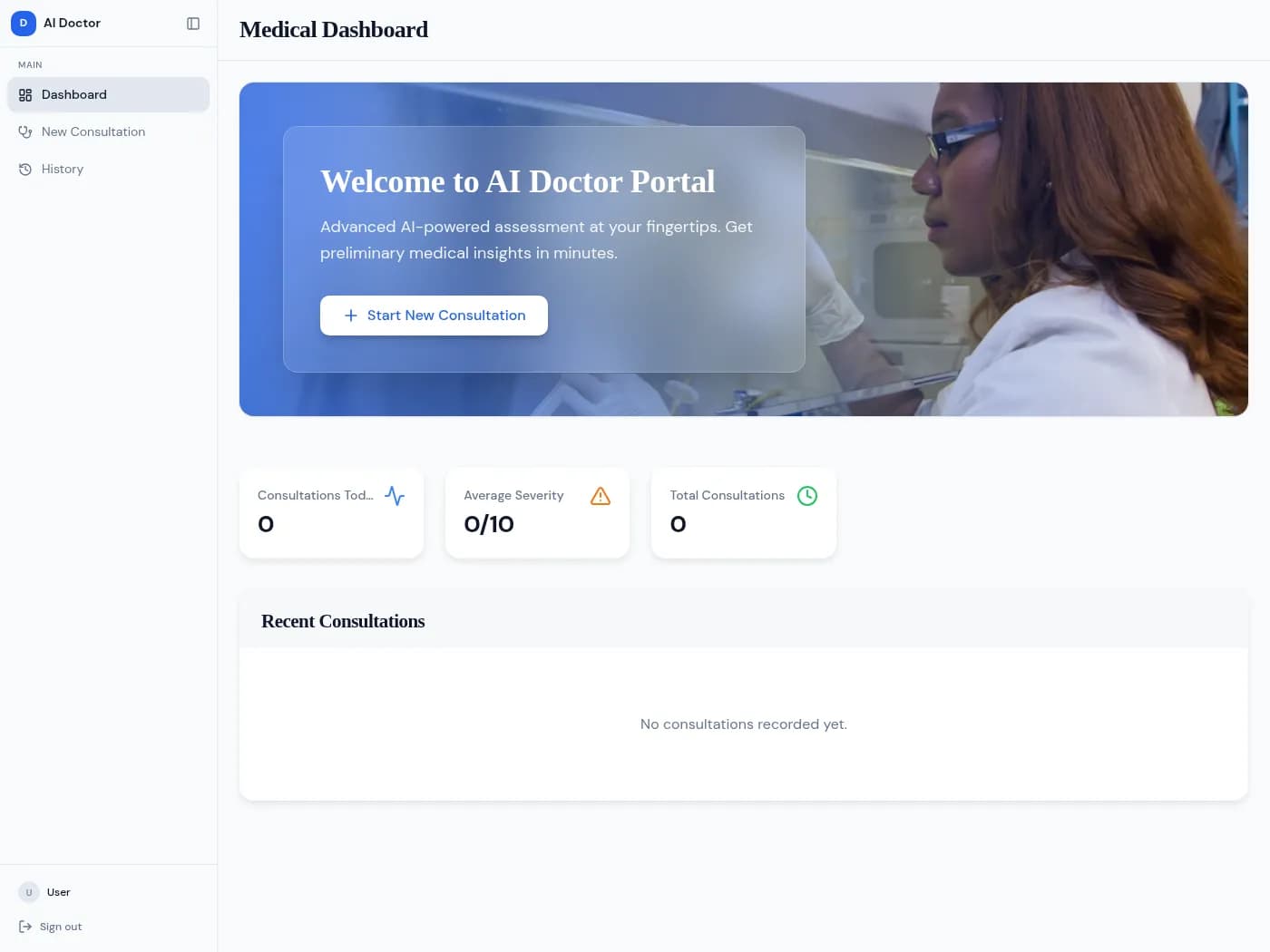 AI Doctor Portal