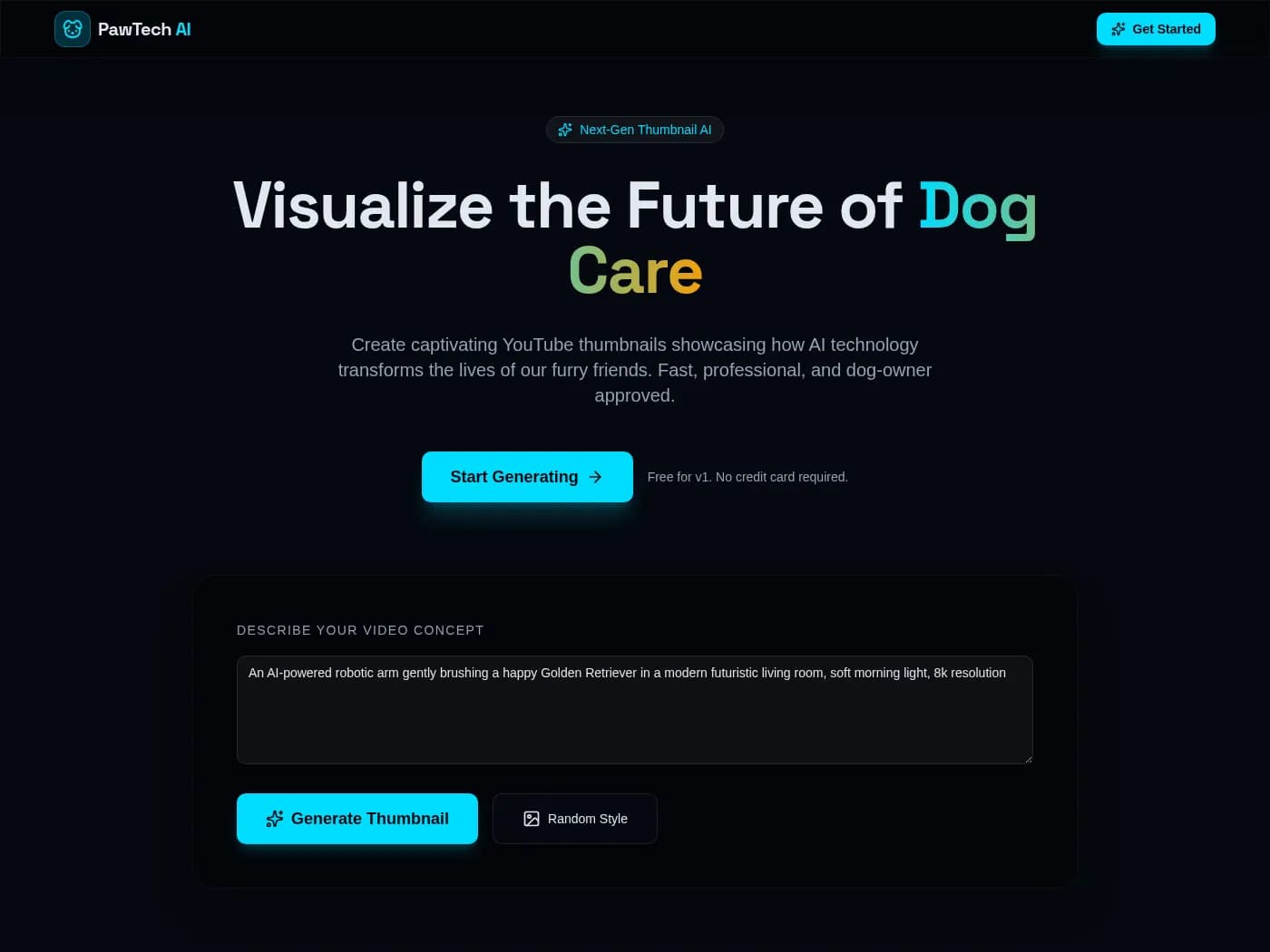 AI Dog Care Thumbnail