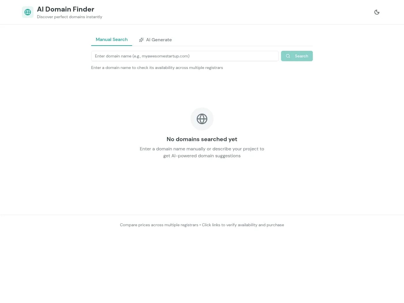 AI Domain Finder