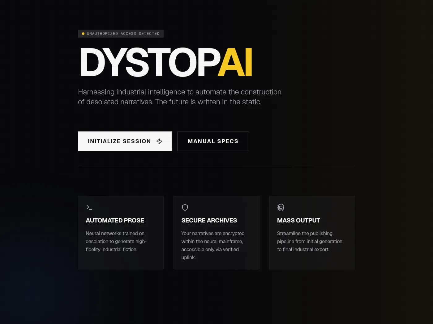 DystopAI Publisher