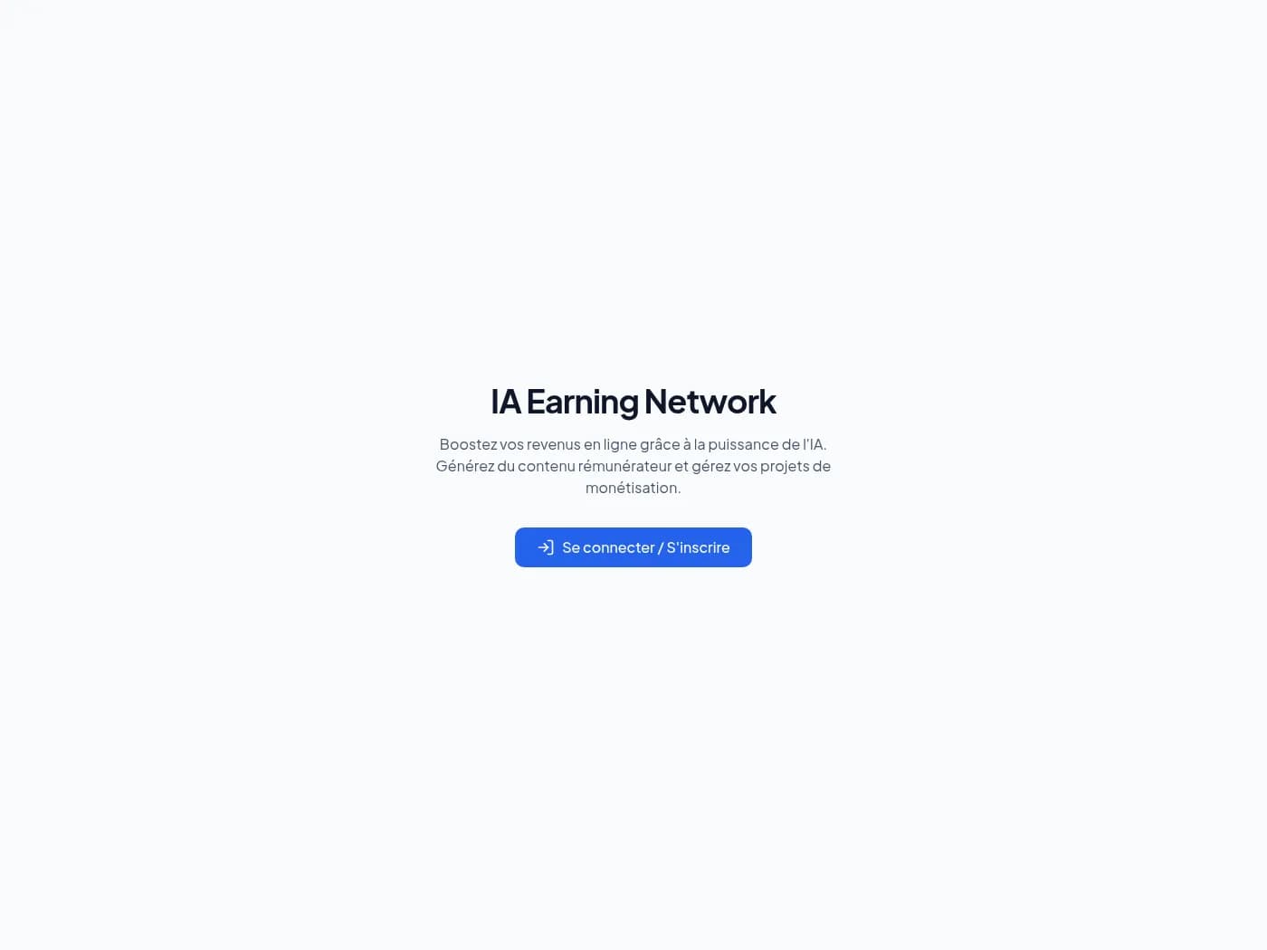 IA Earning Network App