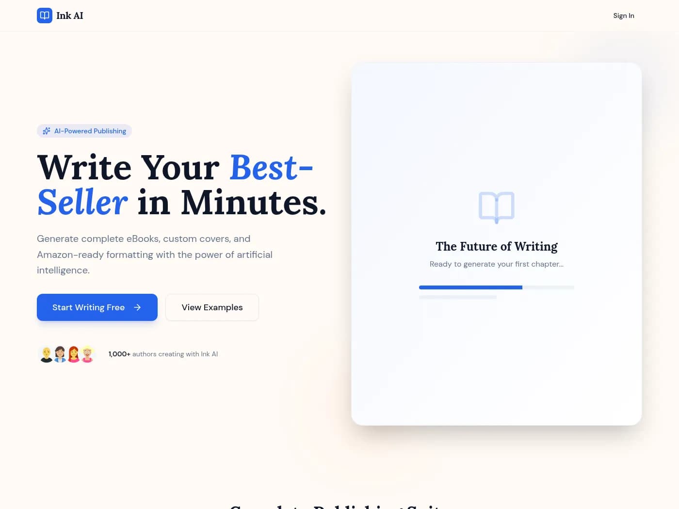 AI eBook Generator