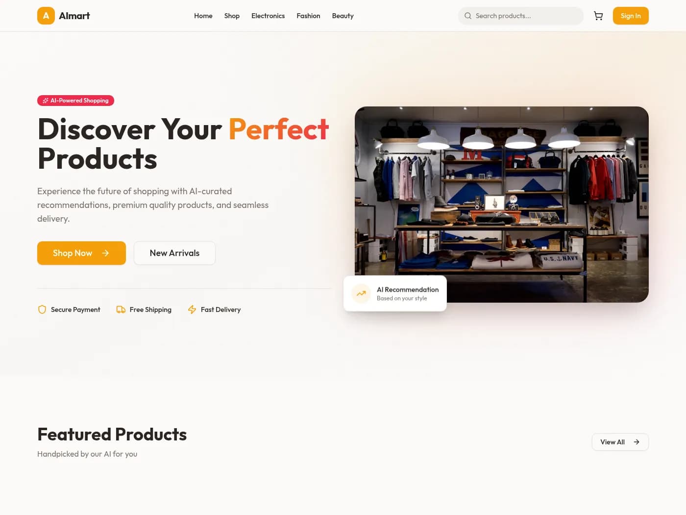 AImart Online Store