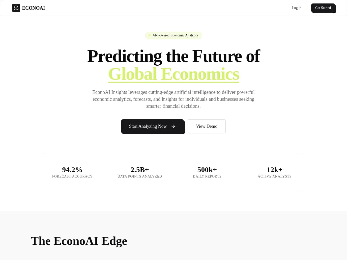 EconoAI Insights