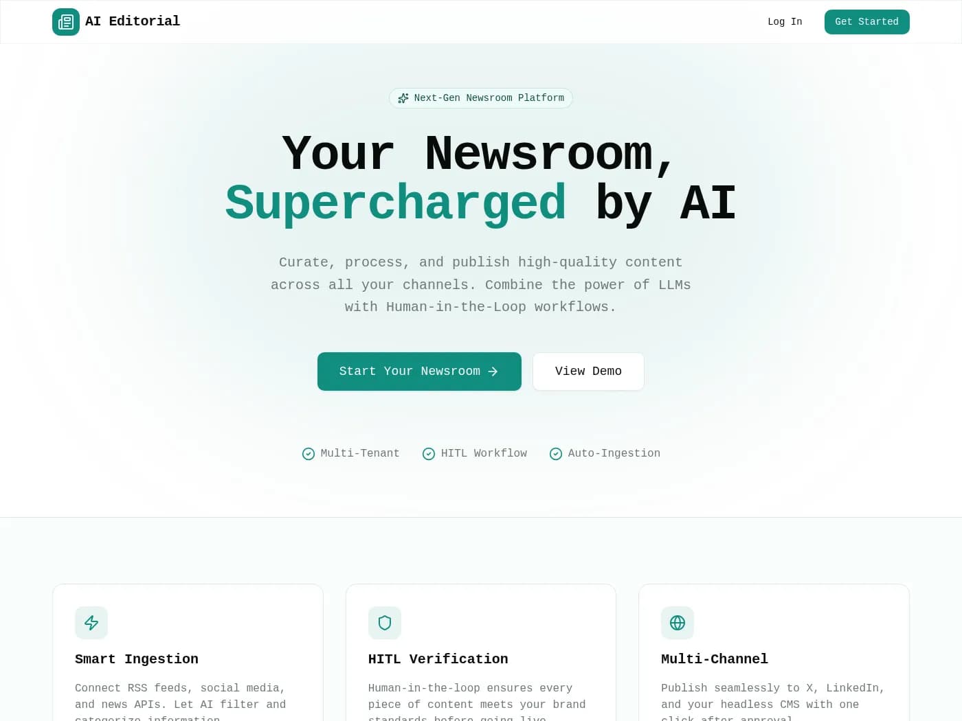 AI Editorial Engine
