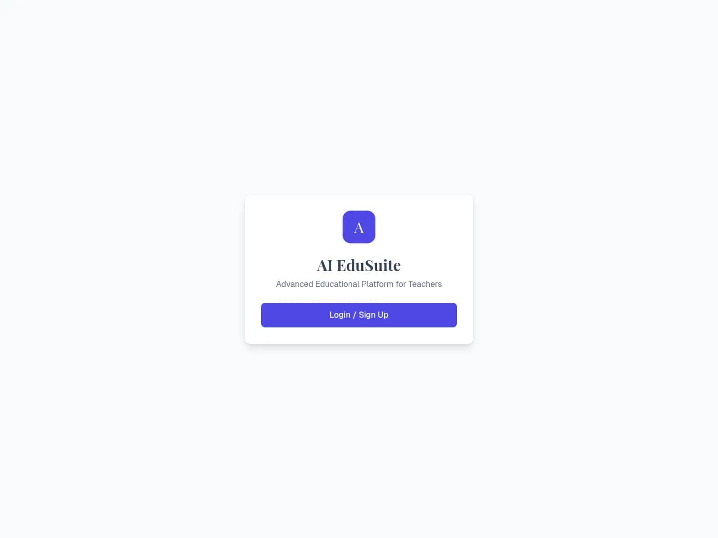 AI EduPlatform Suite