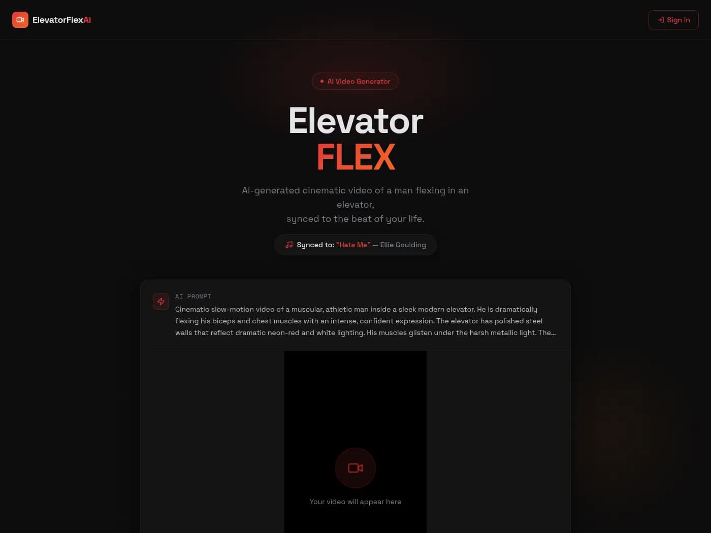 Elevator Flex AI Video