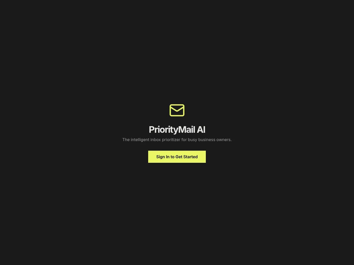 PriorityMail AI
