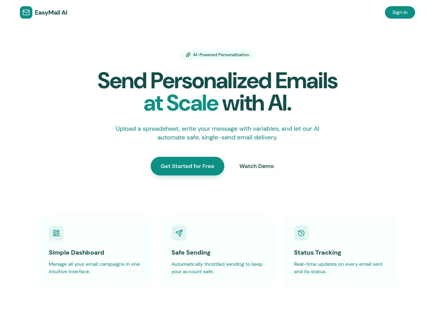 Easy AI Email Sender