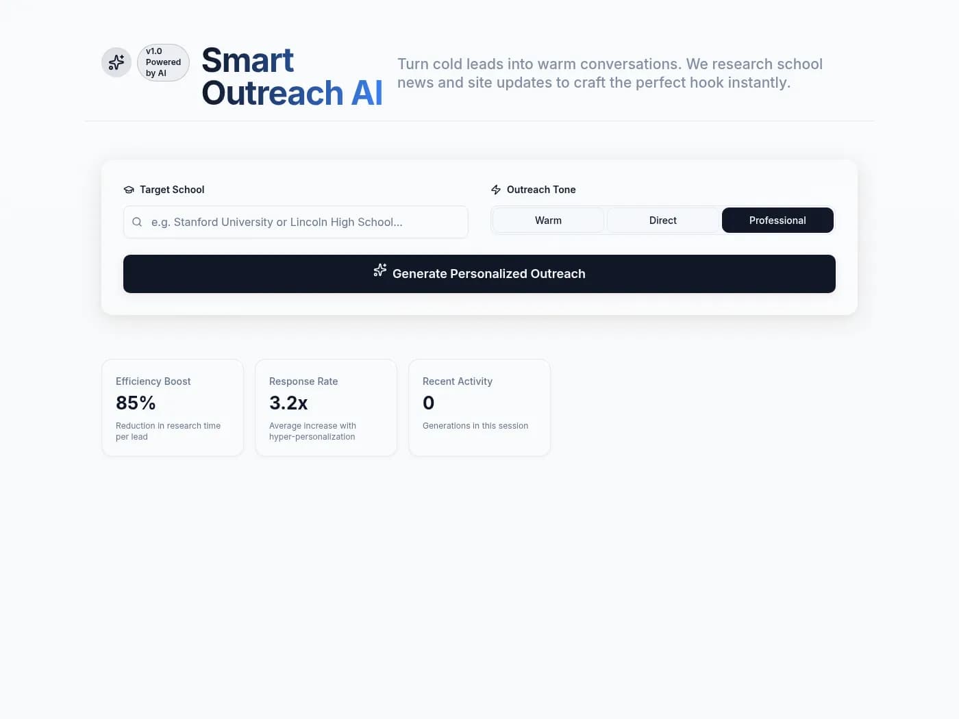 Smart Outreach AI