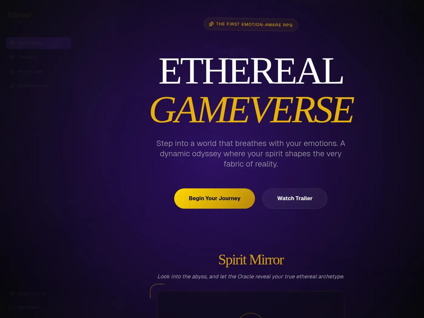Ethereal AI Gameverse