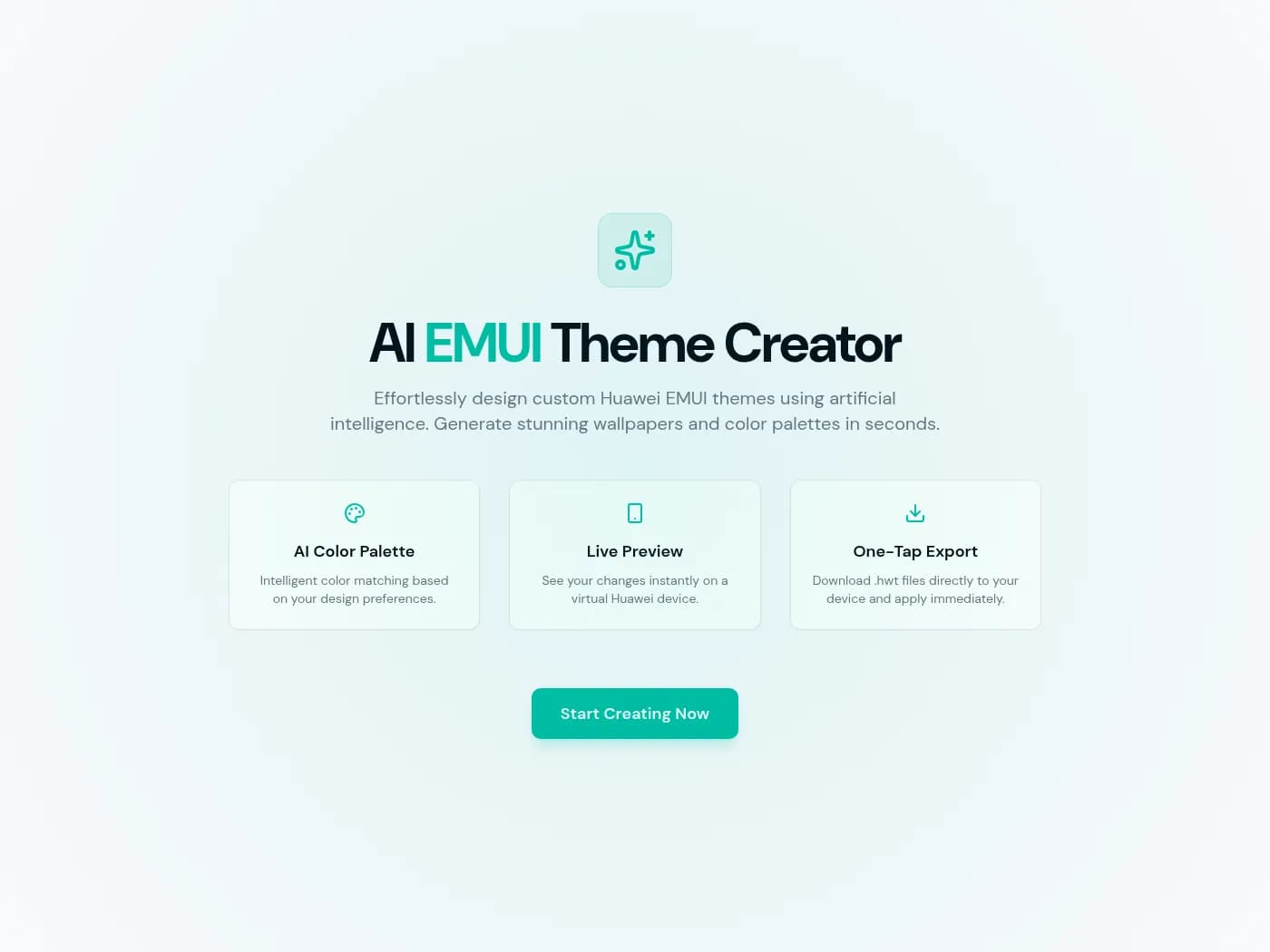 AI EMUI Theme Creator