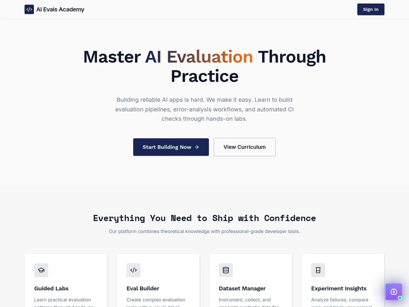 AI Evals Academy