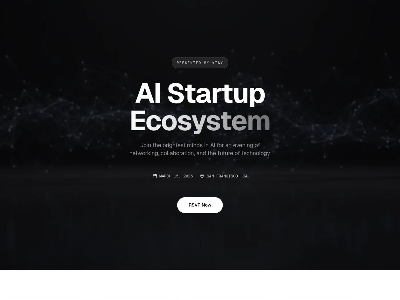 AI Ecosystem Event Invite
