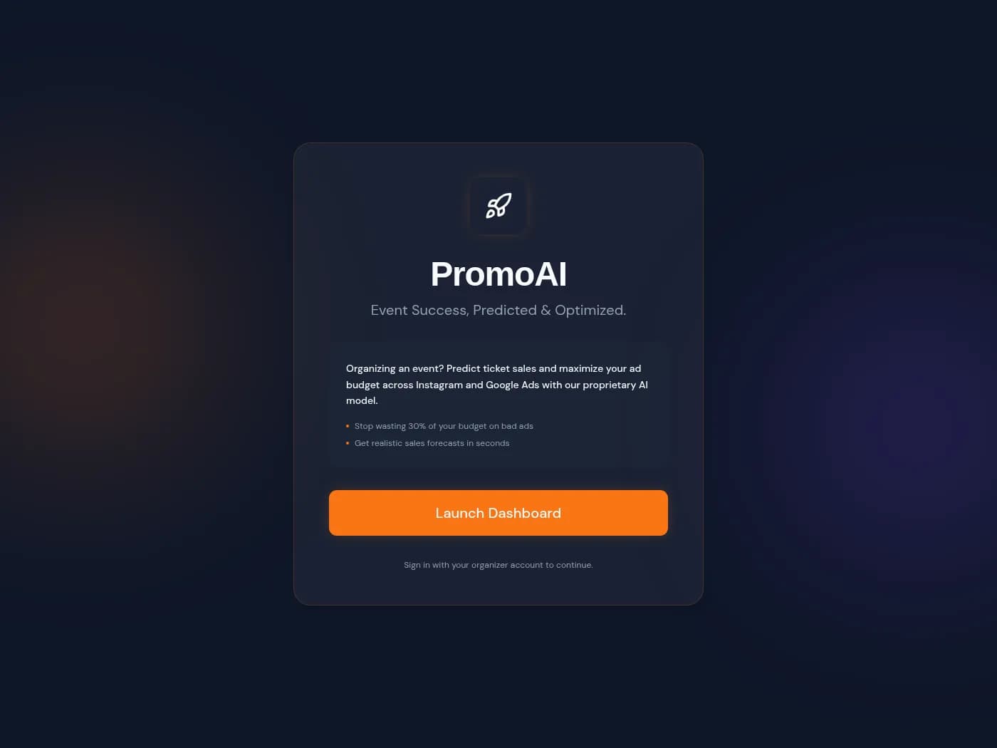 PromoAI Event Optimizer