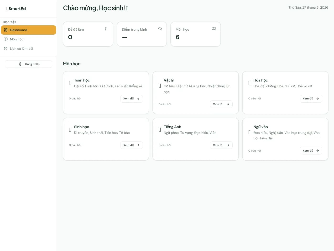 SmartEd AI Test Bank