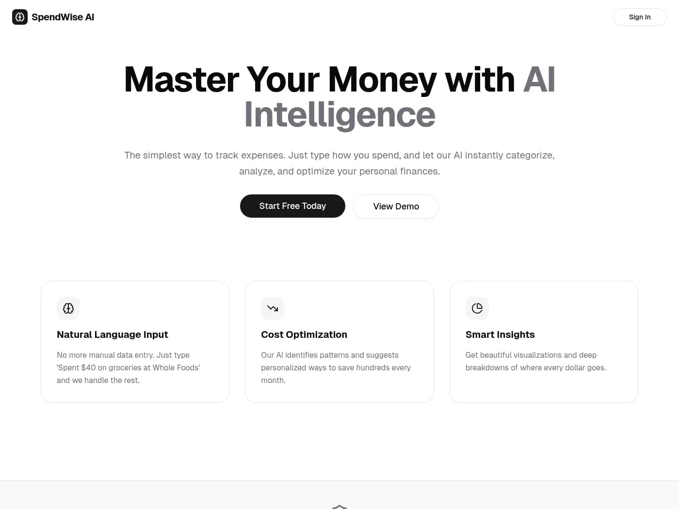 AI Expense Analyzer