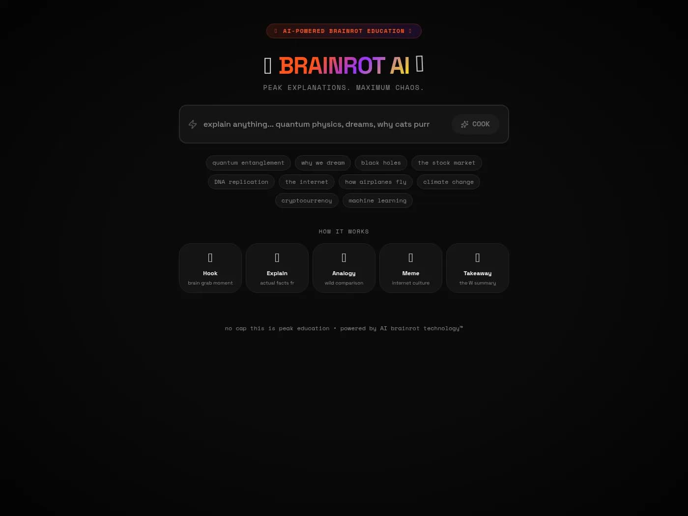 Brainrot AI Explainer
