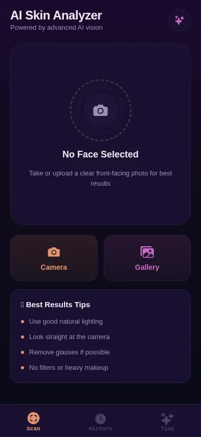 AI Face Skin Analyzer