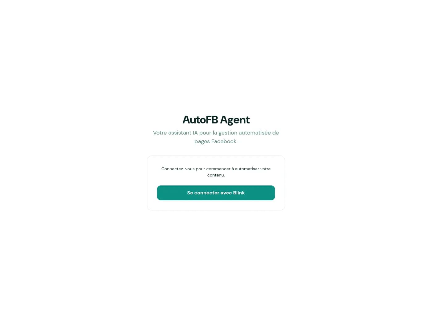 AutoFacebook Agent