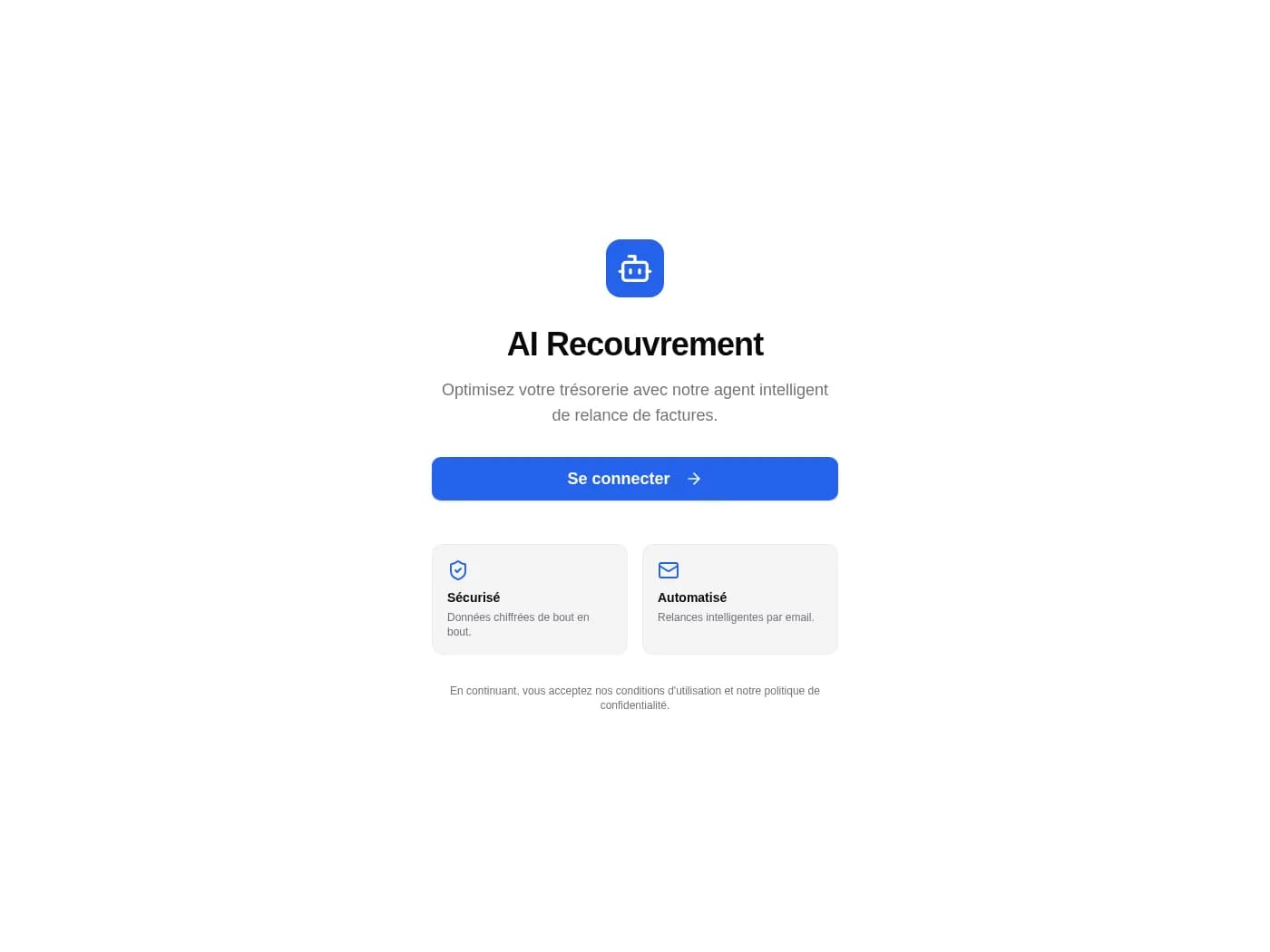 AI Recouvrement Agent