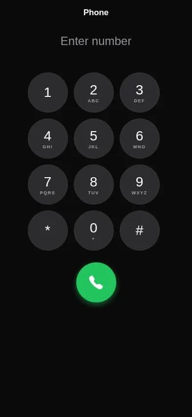 AI Fake Call Simulator