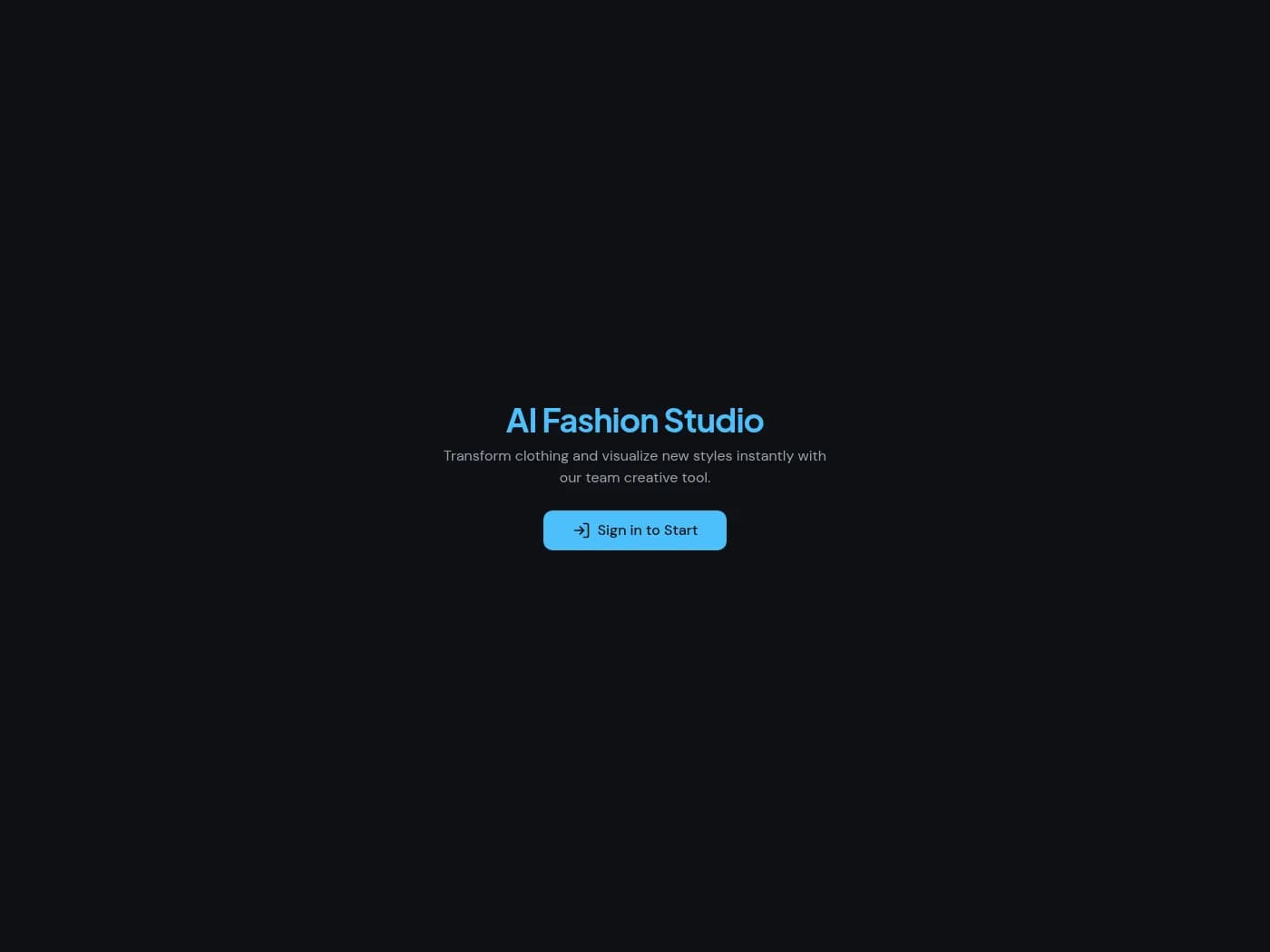 AI Fashion Image Studio