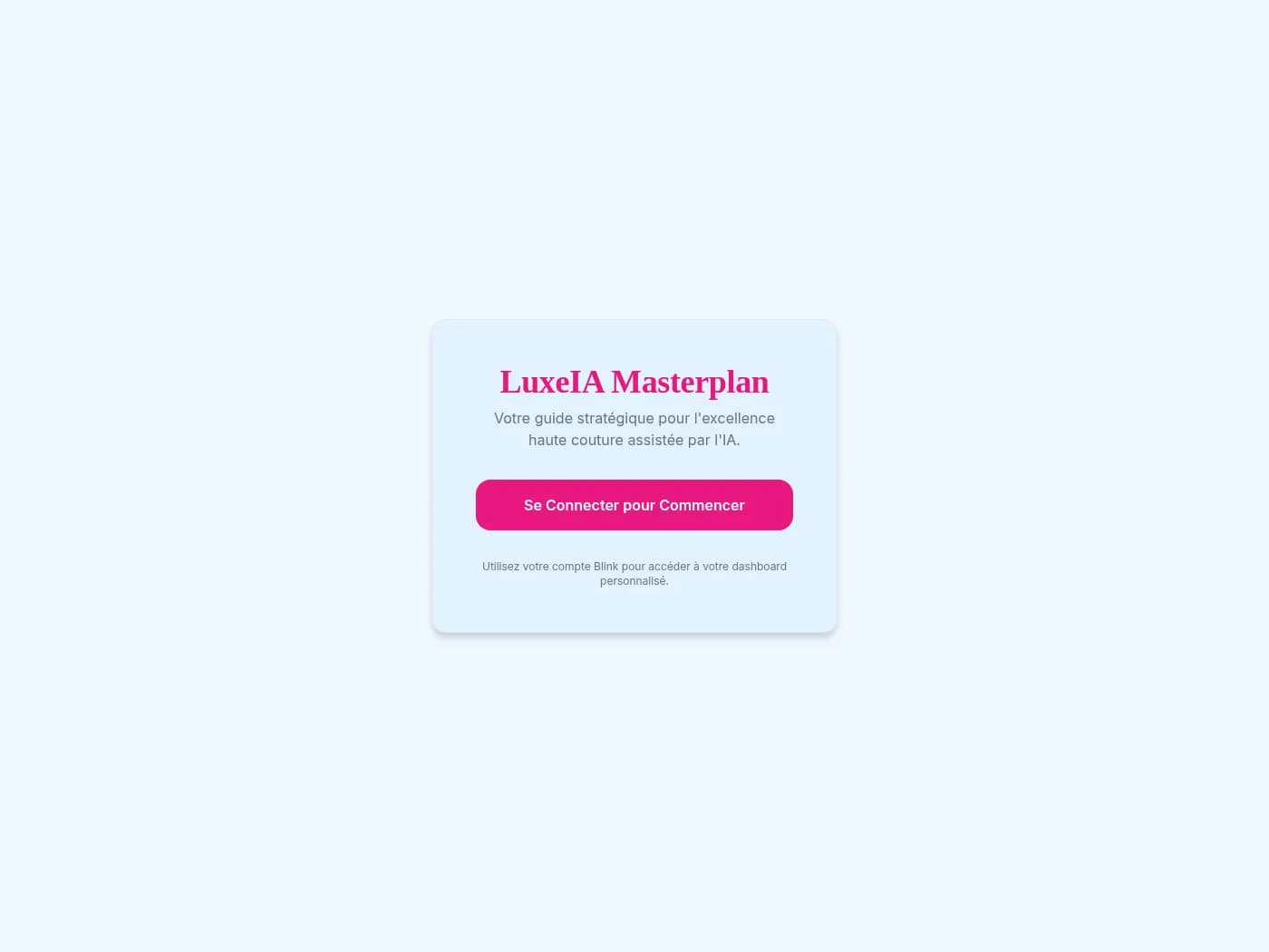 AI Fashion Biz Masterplan