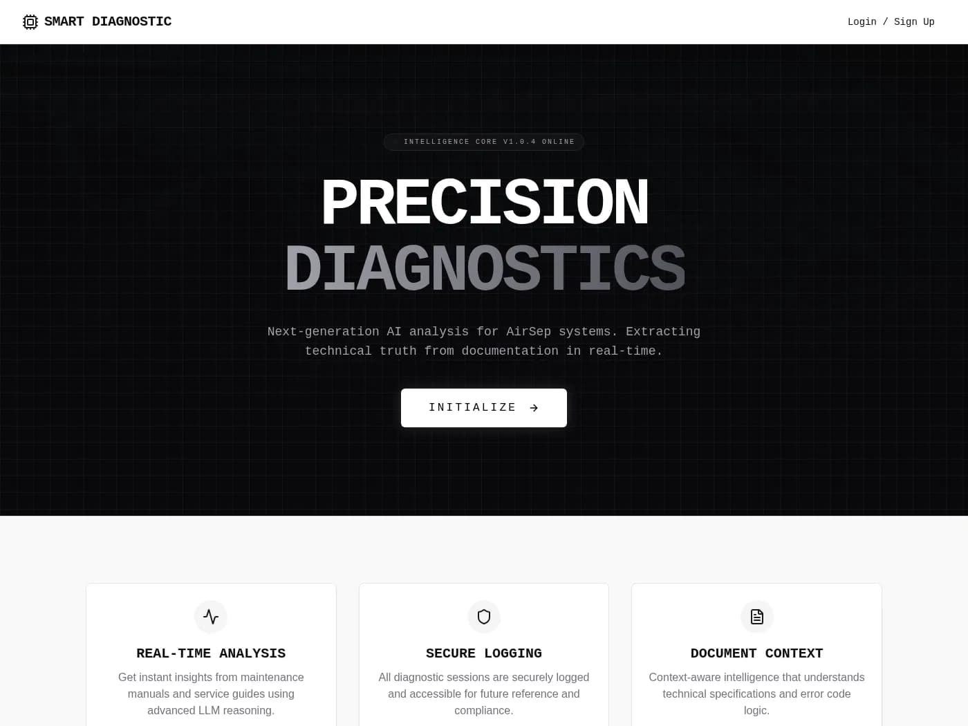 Smart AI Self-Diagnostic