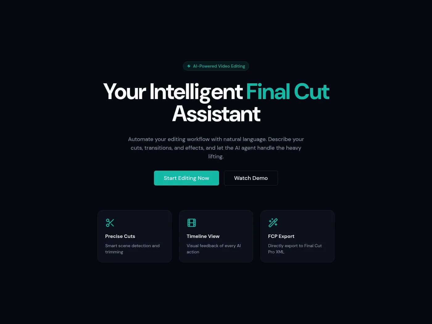 AI Final Cut Agent
