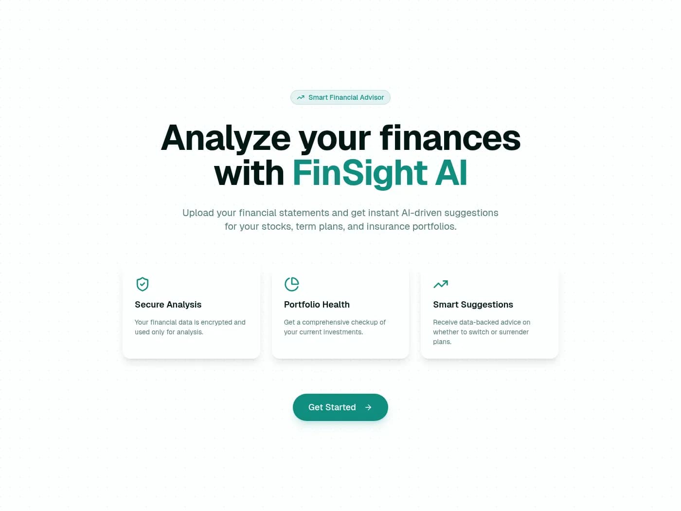 FinSight AI Advisor