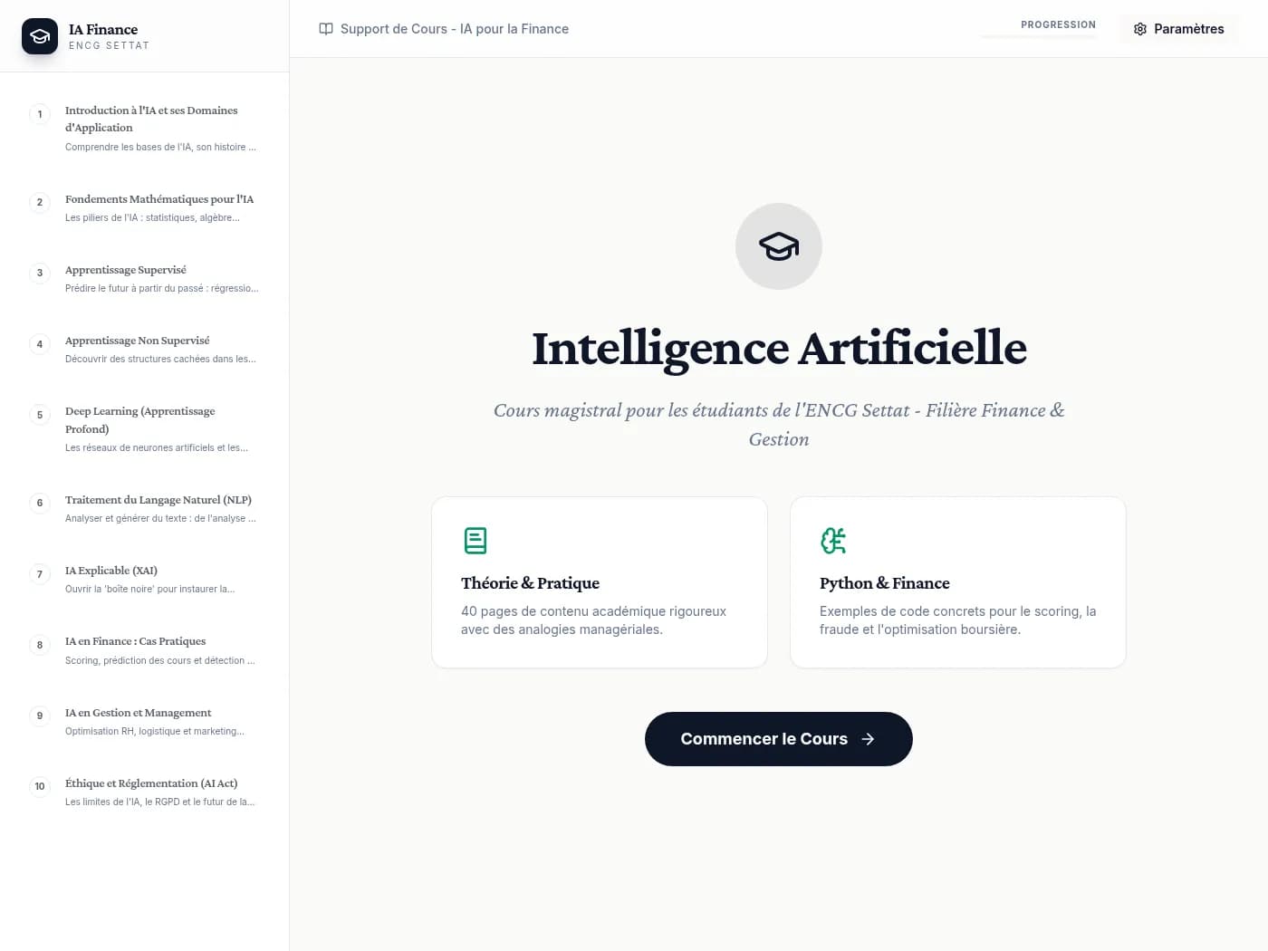 AI Finance Coursebook