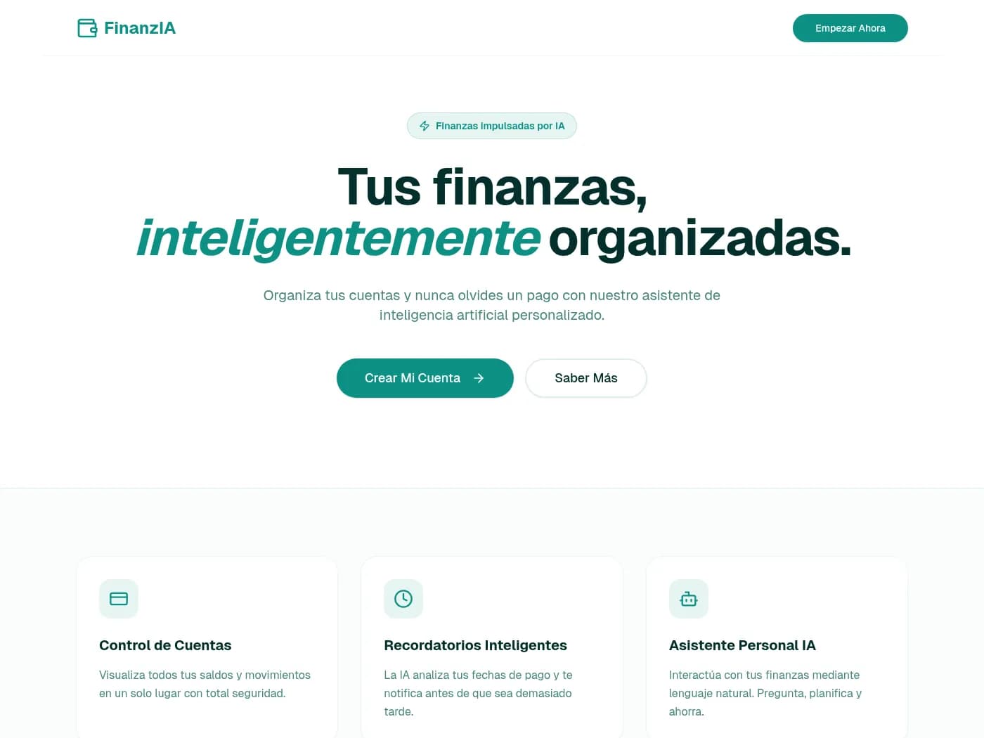 AI Finance Organizer