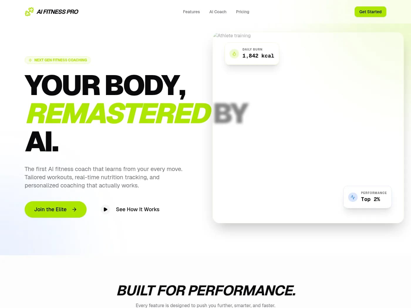AI Fitness Coach Pro