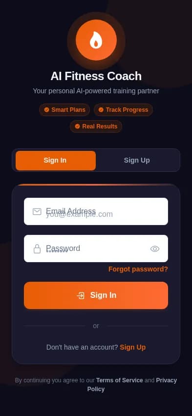 AI Fitness Coach
