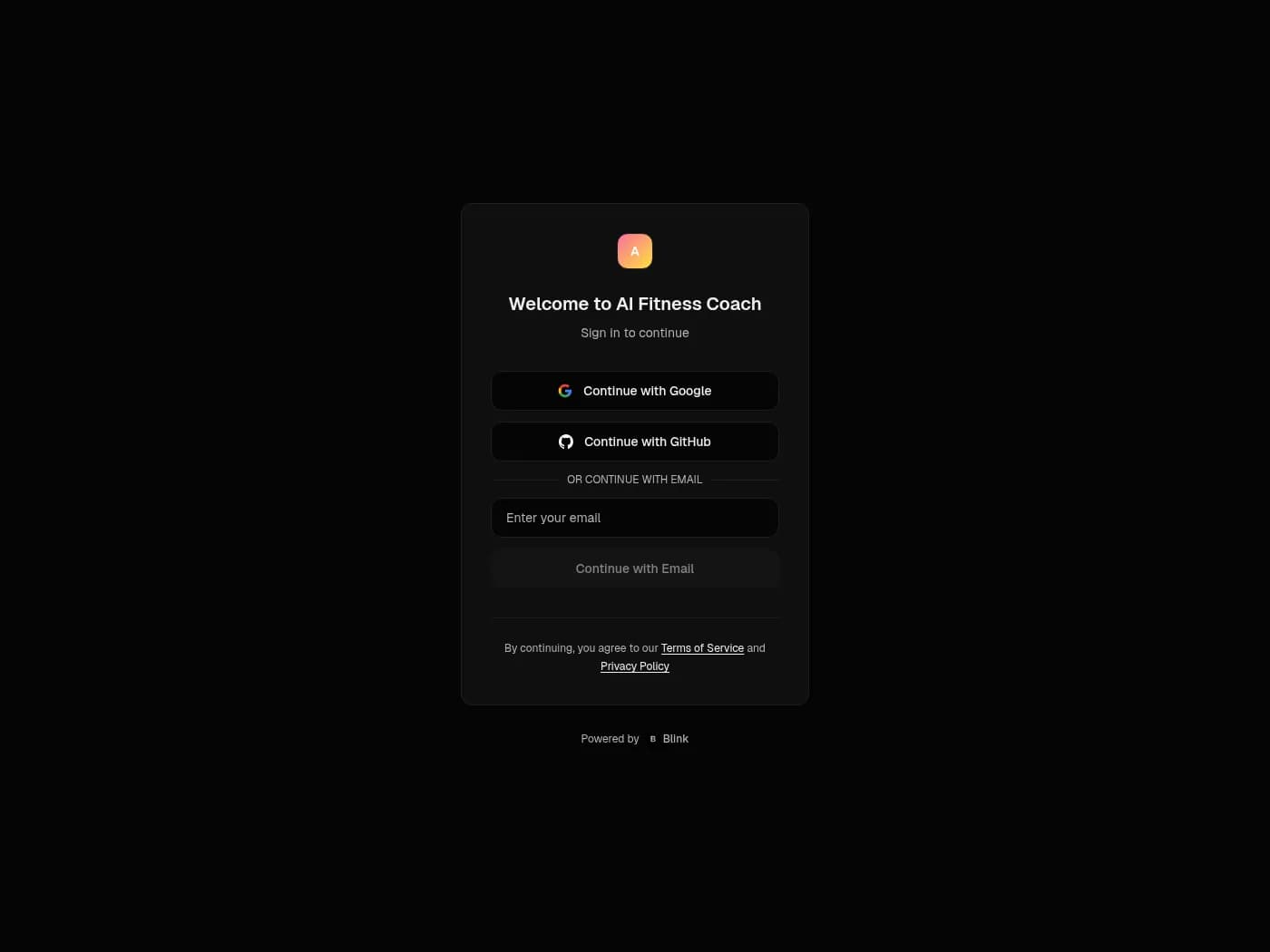 AI Fitness Coach