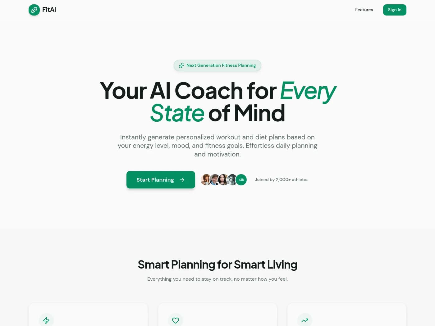 AI Fitness & Diet Planner