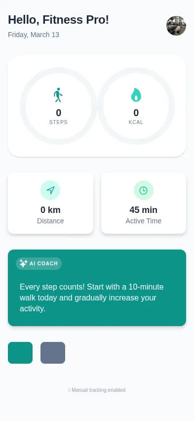 AI Fitness Tracker