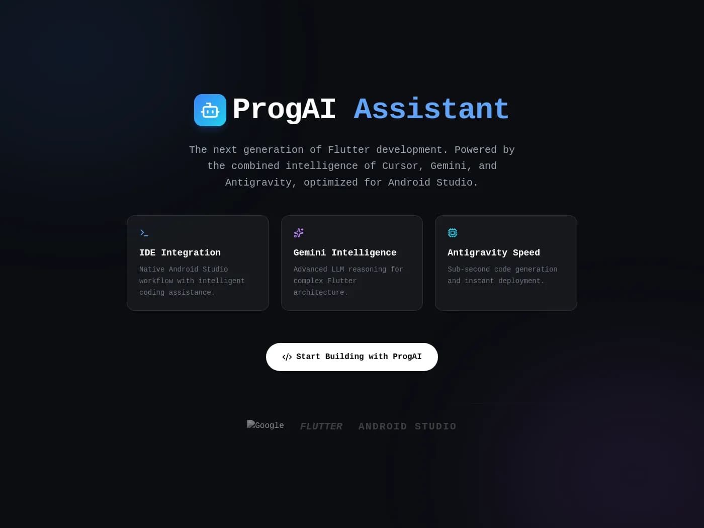 ProgAI Flutter Assistant