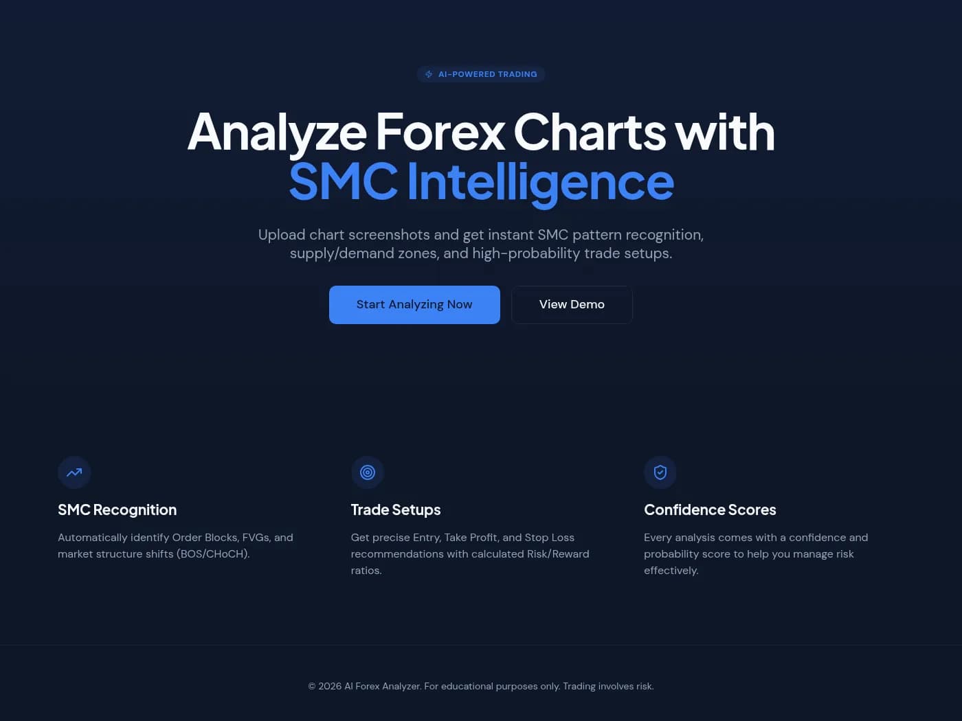 AI Forex Chart Analyzer