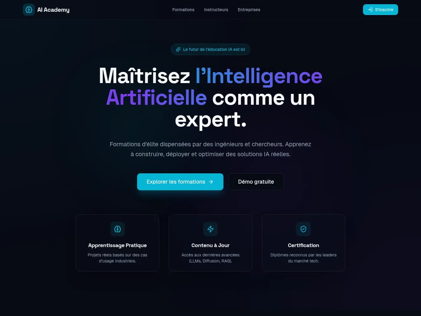 AI Academy Web