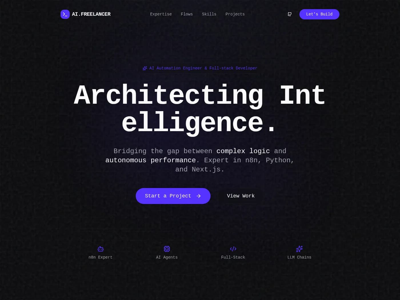 AI Freelancer Portfolio