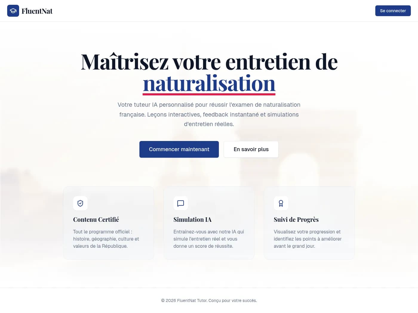 FluentNat Tutor